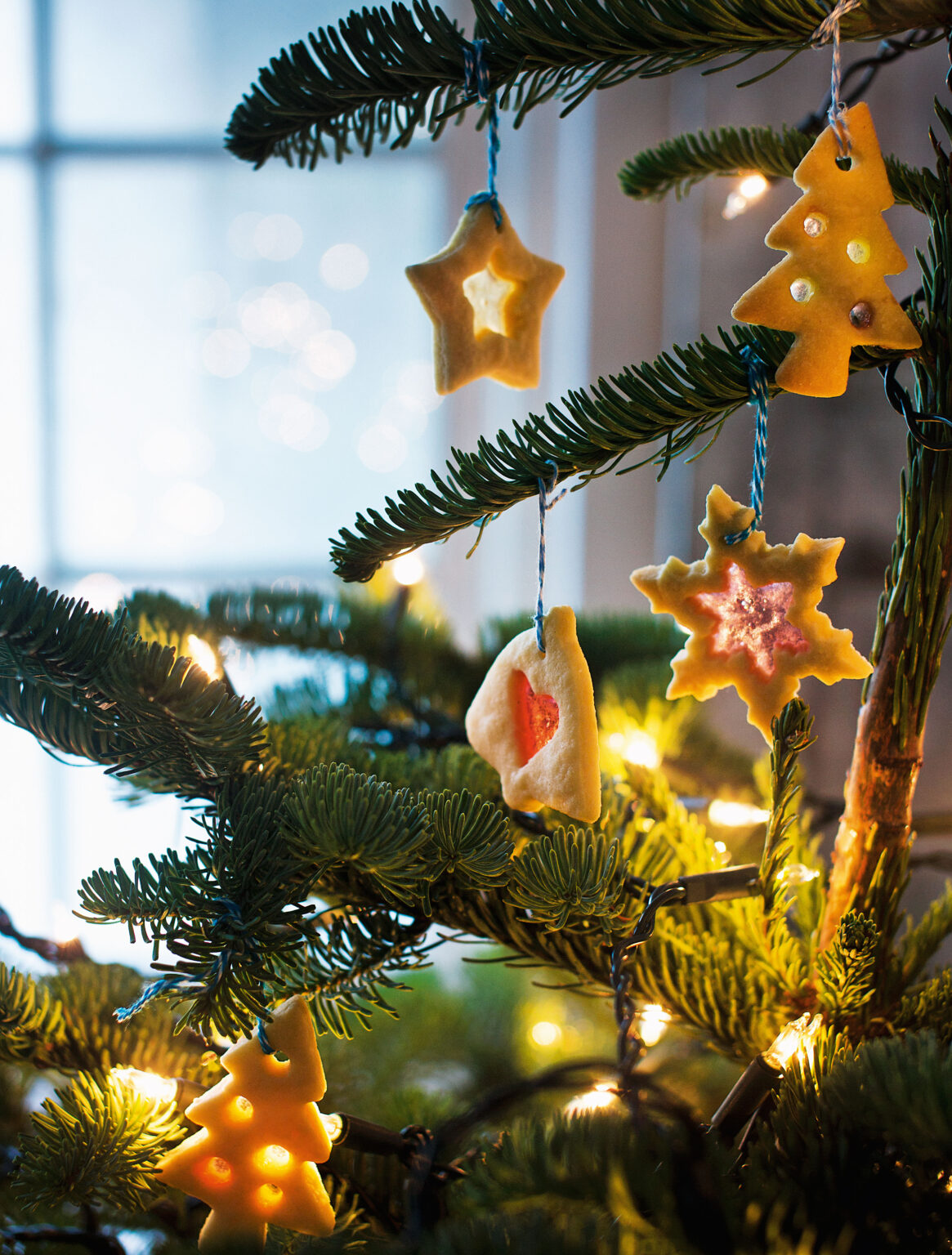 Stained Glass Christmas Tree Biscuits Recipe | Christmas Baking