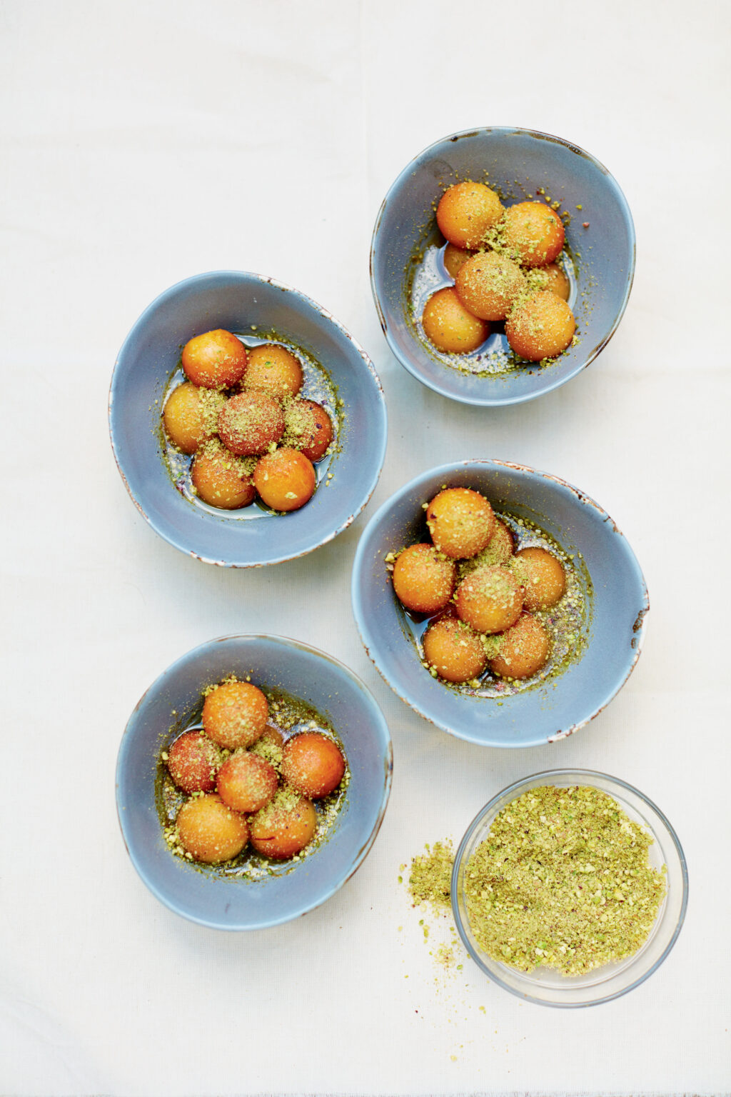 Gulab Jamuns in Rose Syrup Recipe | Indian Dessert