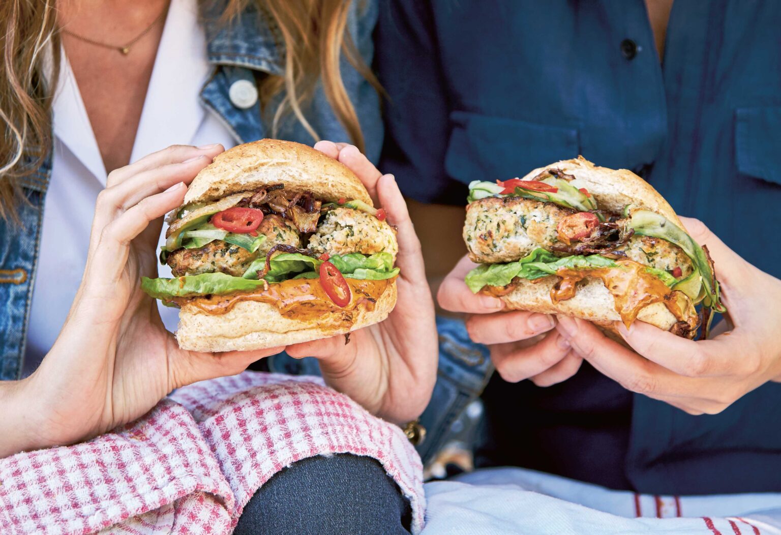 Chicken Burgers with Maple-chipotle Mayonnaise | Chicken Burger