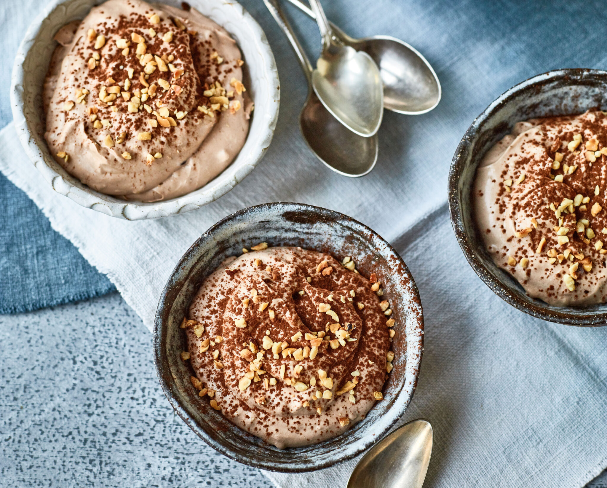 Nadiya Hussain Chocolate Hazelnut Mousse Recipe | Time to Eat BBC