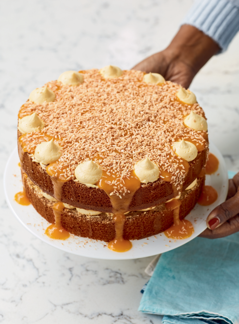 Nadiya Hussain Mango & Coconut Cake Recipe | Nadiya Bakes BBC2