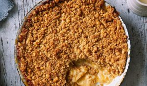 Bake Off Apple & Custard Crumble Recipe | Winter Roast Pudding