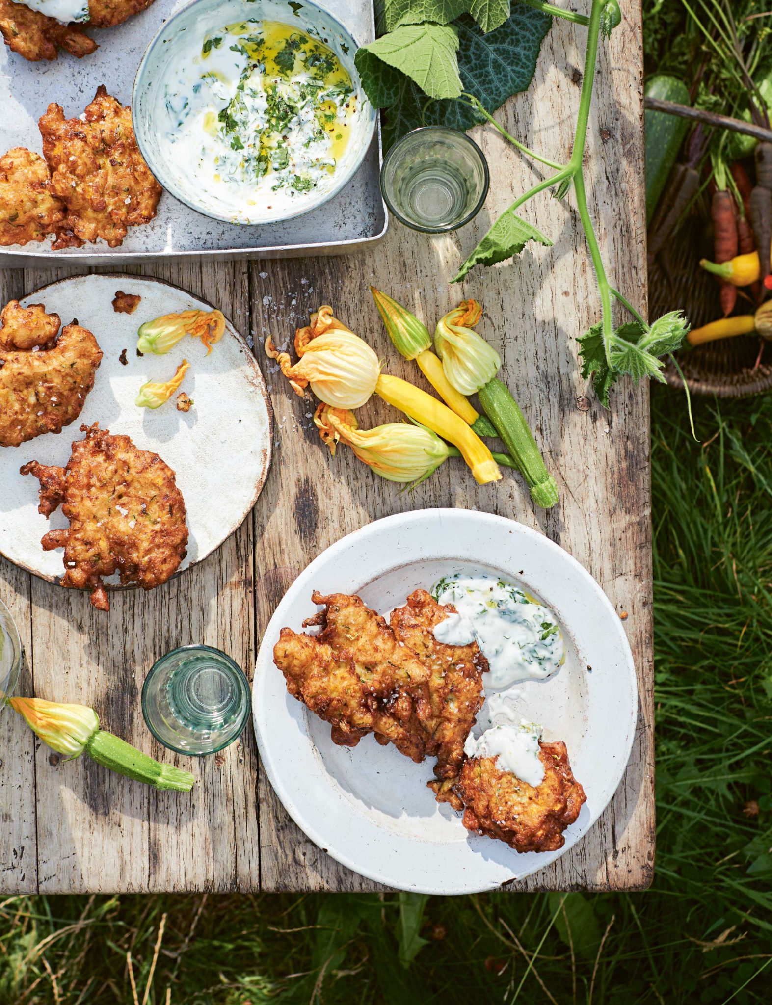 Courgette Fritters Recipe | Ottolenghi Dinner Party Starter