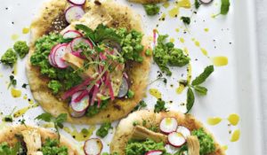 One Pot Vegan Flatbreads Recipe | Easy Plant-Based Lunch