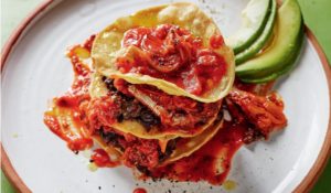 Rick Stein's Sardines in Tortillas with Spicy Tomato Sauce