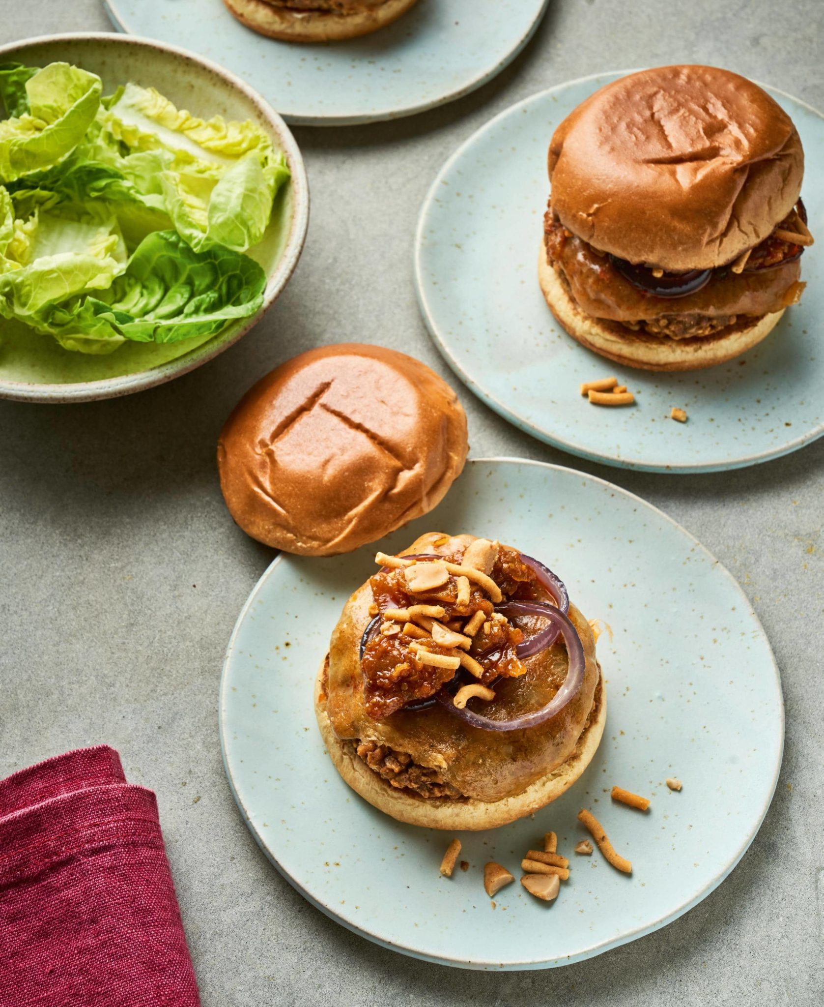 Nadiya Hussain Bombay Patty Burgers Recipe | BBC2 Fast Flavours