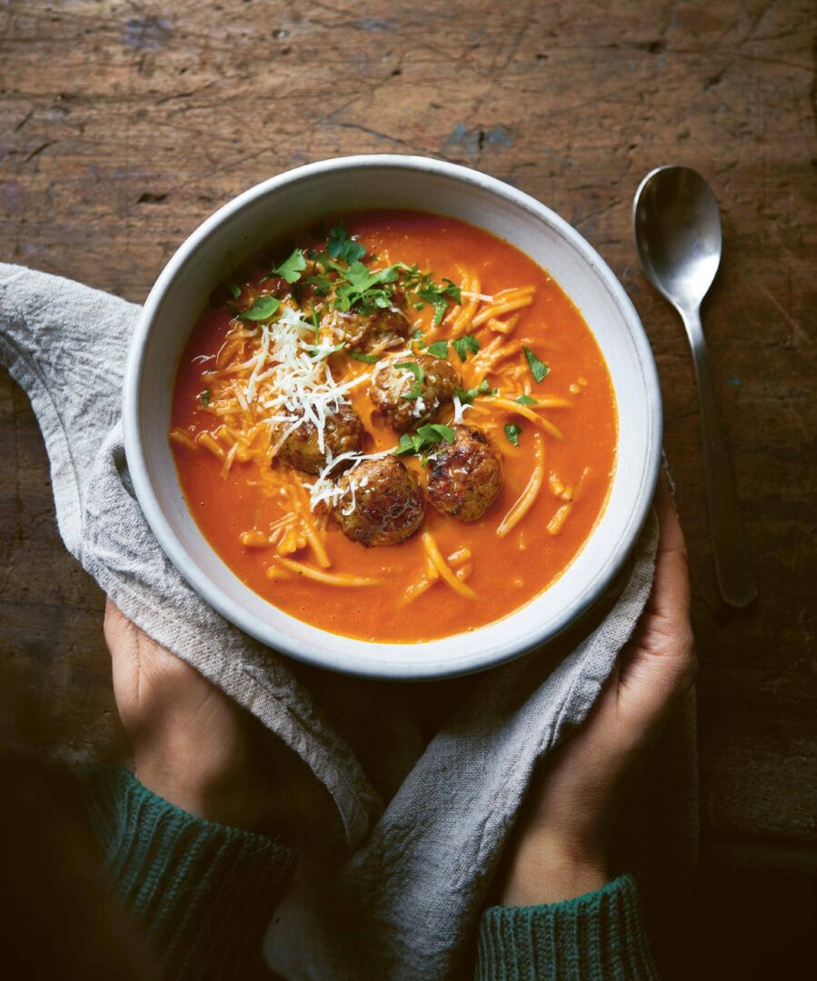 Pork and Fennel Meatball Soup Recipe | Rachel Allen