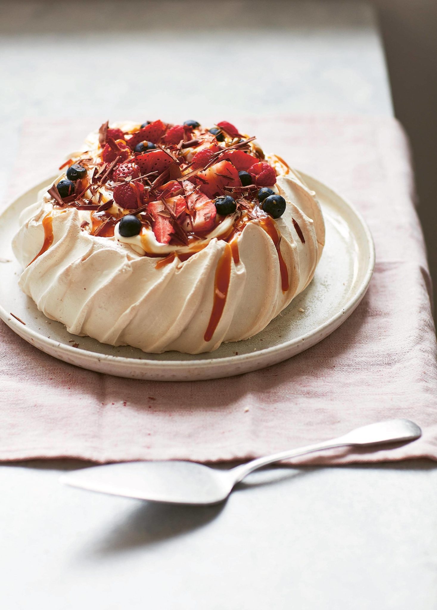 Rochelle Humes' Salted Caramel Pavlova Recipe | Dinner Party Dessert