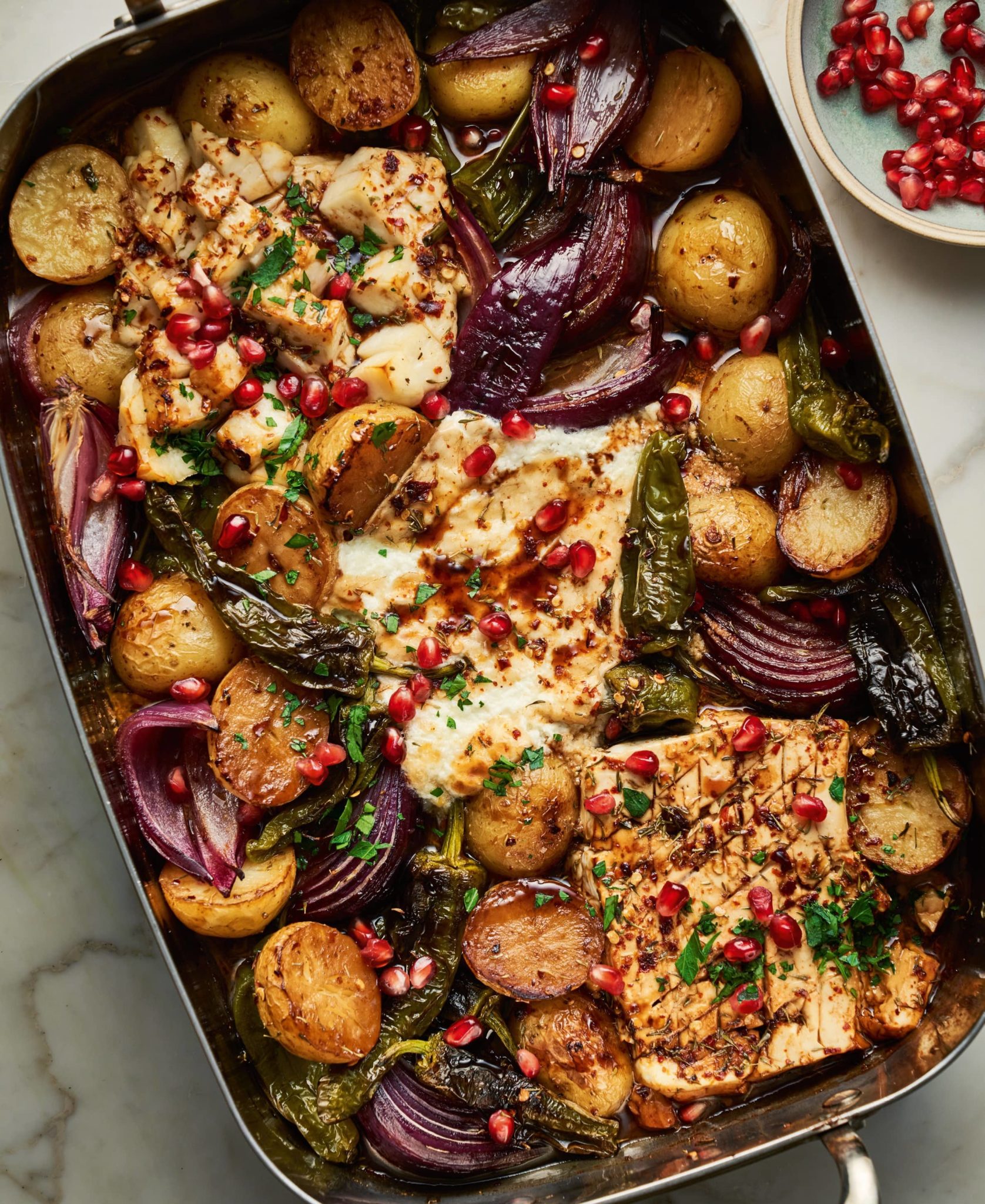 Nadiya Hussain's Roast Trio of Cheeses | Christmas Roast Recipe