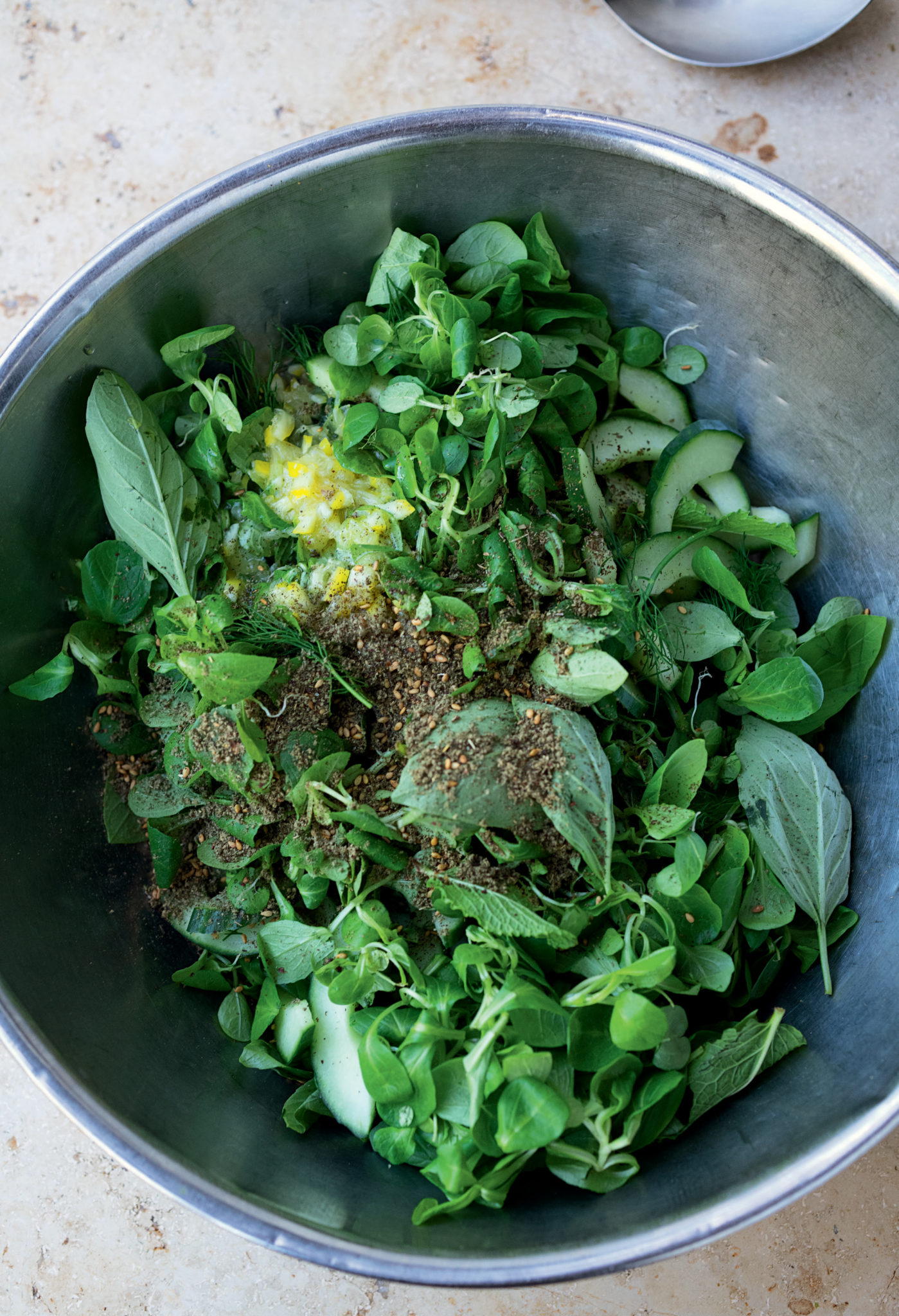 Cucumber, Za'atar and Lemon Salad | Ottolenghi FLAVOUR Recipe