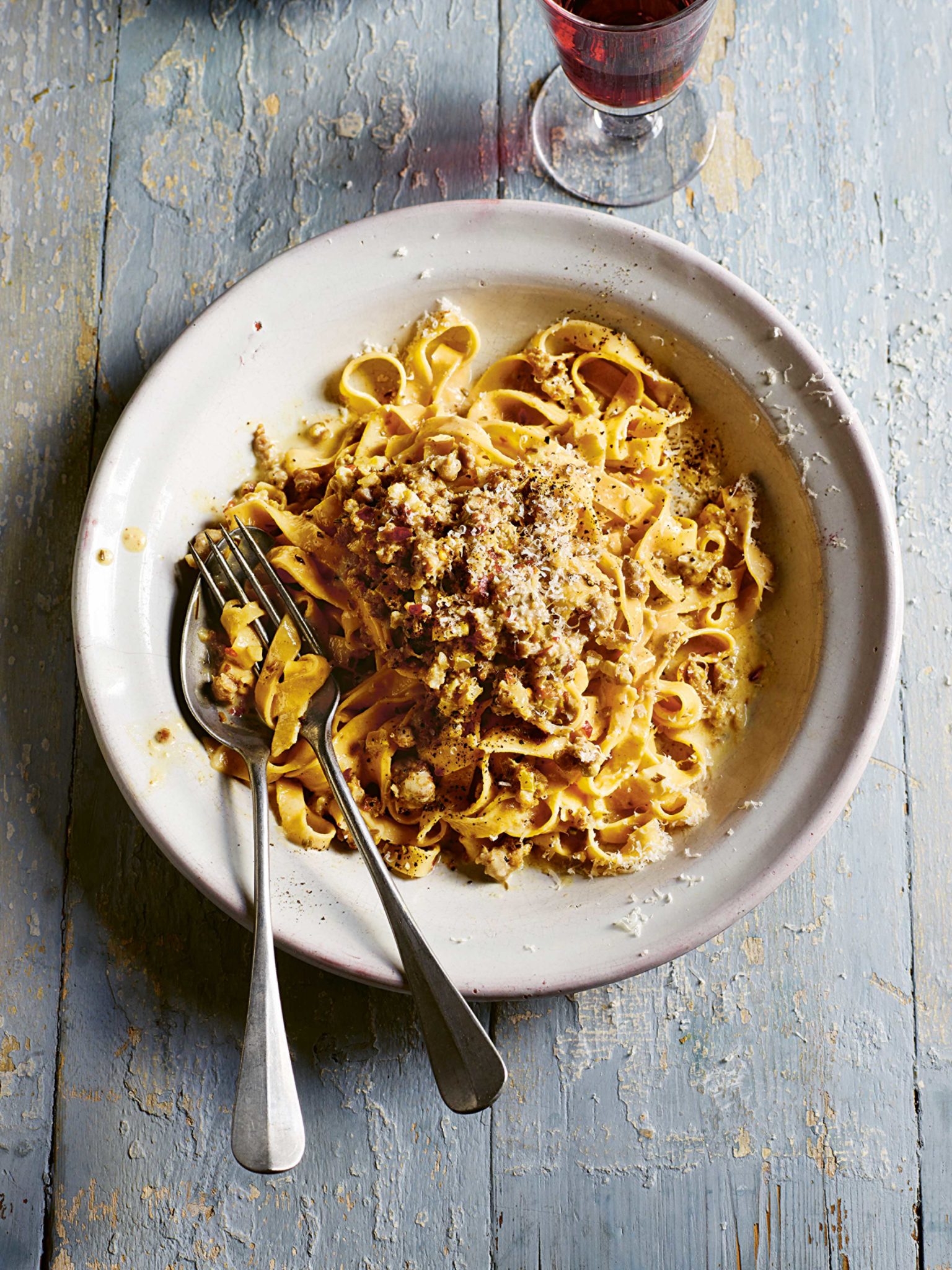Rick Stein Sausage Ragù & Homemade Tagliatelle Recipe | Dinner Party