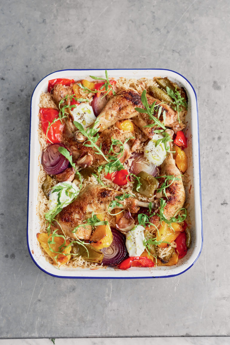 Jamie Oliver Cajun Chicken Traybake Recipe | One Pan Wonders Channel 4