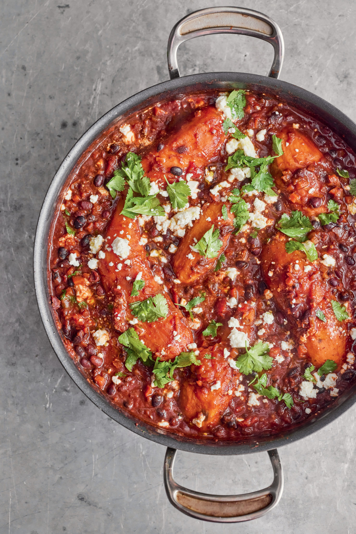 Jamie Oliver Sweet Potato Chilli Recipe | One Pan Wonders Channel 4