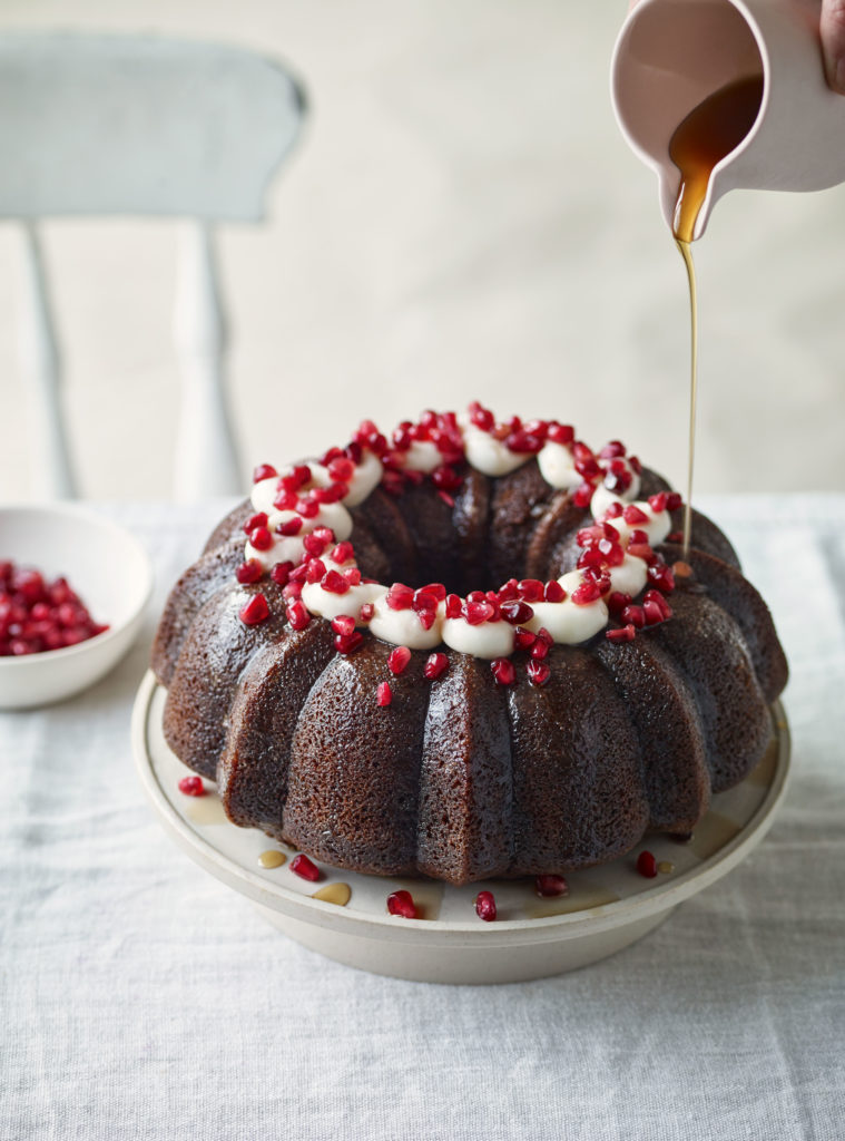 Melanie Johnson Sticky Ginger Bundt Recipe Autumnal Baking