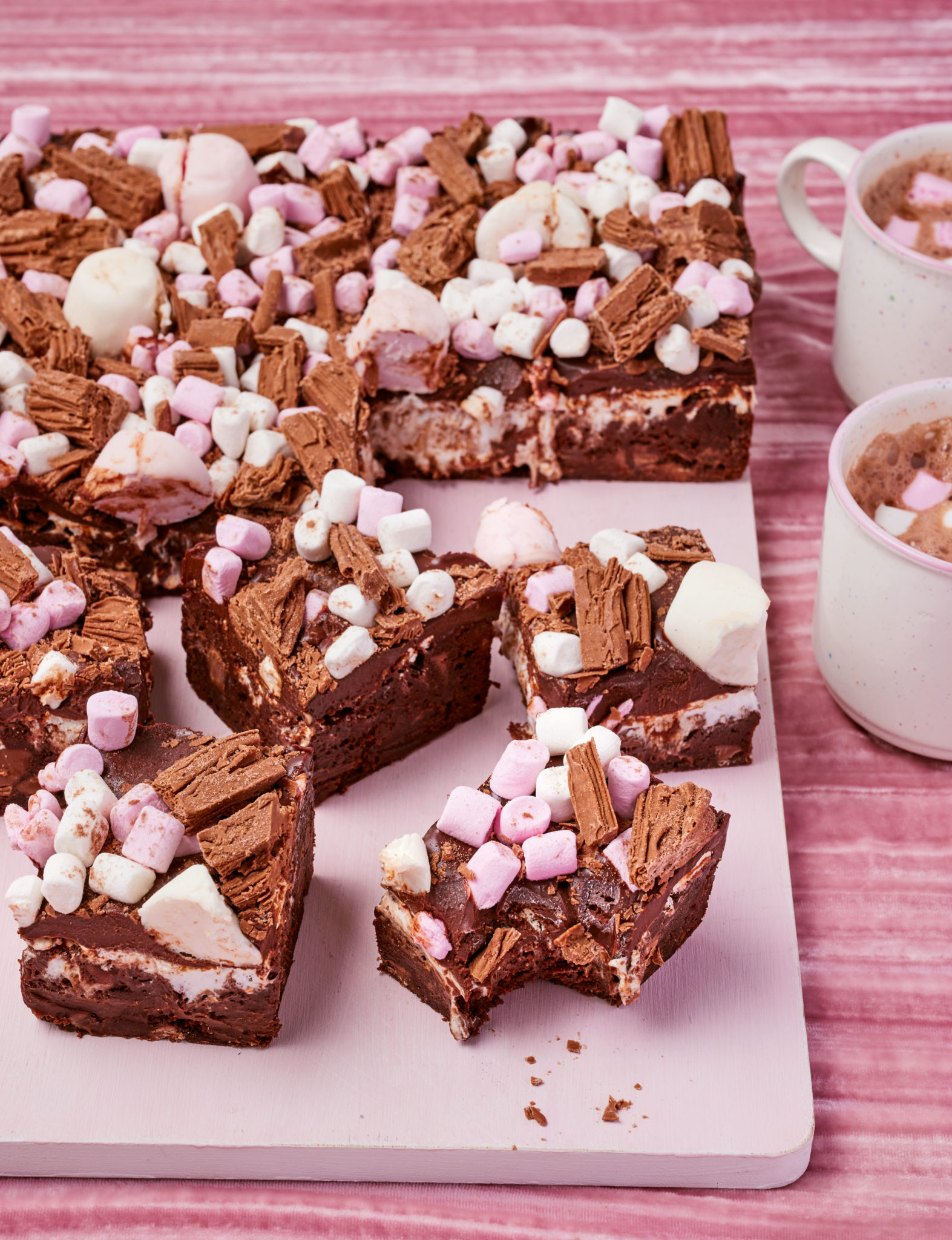 Jane's Patisserie Hot Chocolate Brownies Recipe | Easy Bakes