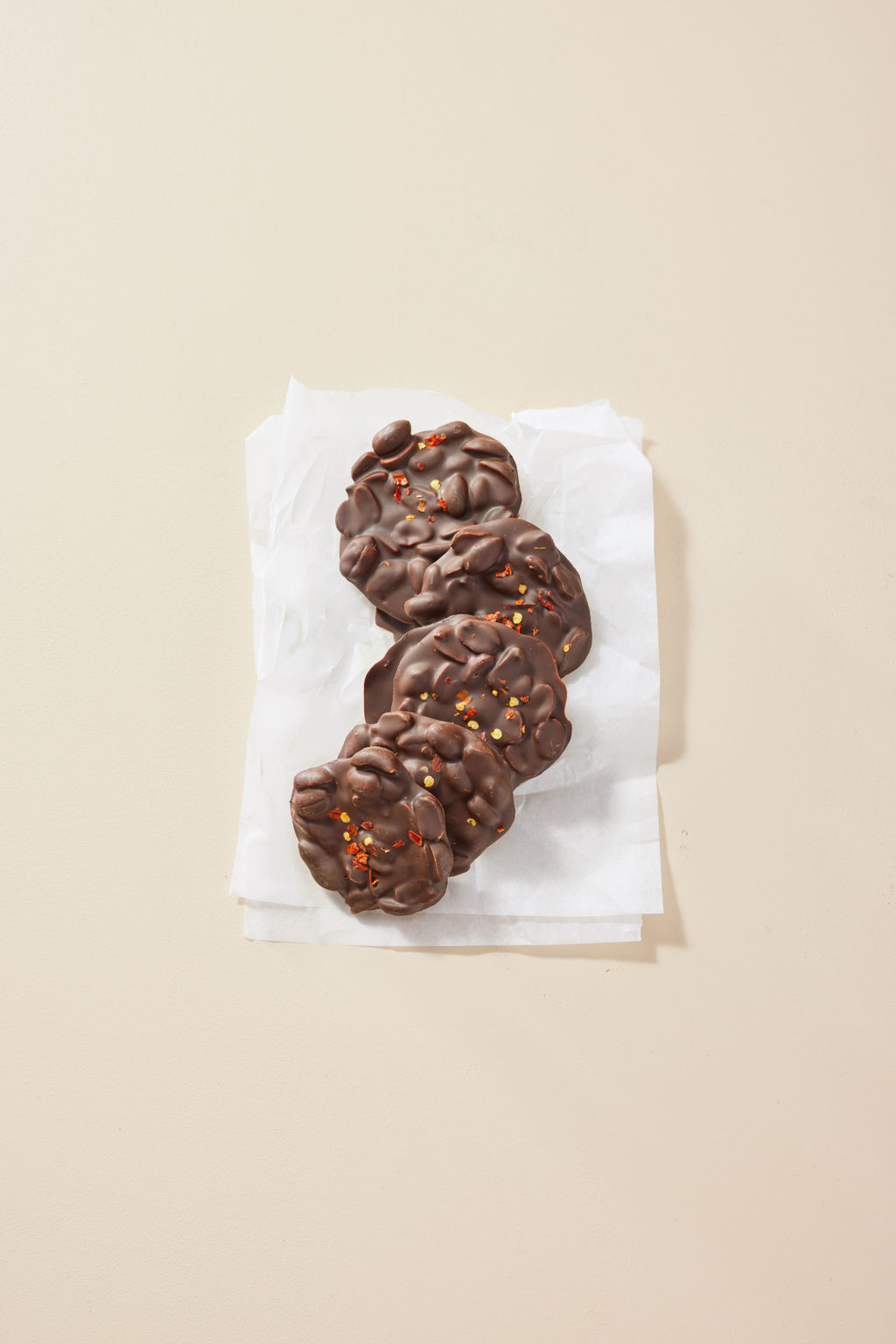 Dominique Woolf Chilli Chocolate Nut Clusters Recipe | Edible Gifts
