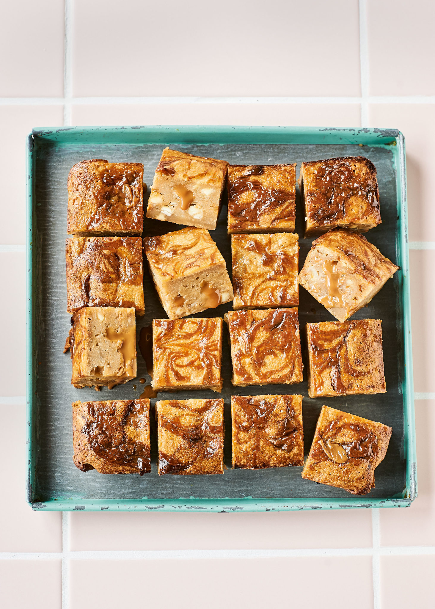 Fitwaffle Banoffee Blondies Recipes | One-Tin Easy Blondies