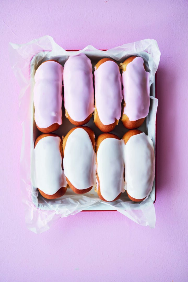Rukmini Iyer Rainbow Iced Buns Recipe | Easy Bakes