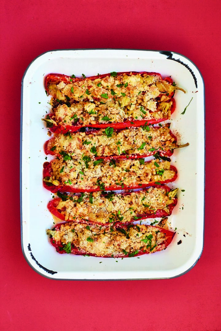 Rukmini Iyer Herby Roasted Peppers Recipe | Easy Dinner