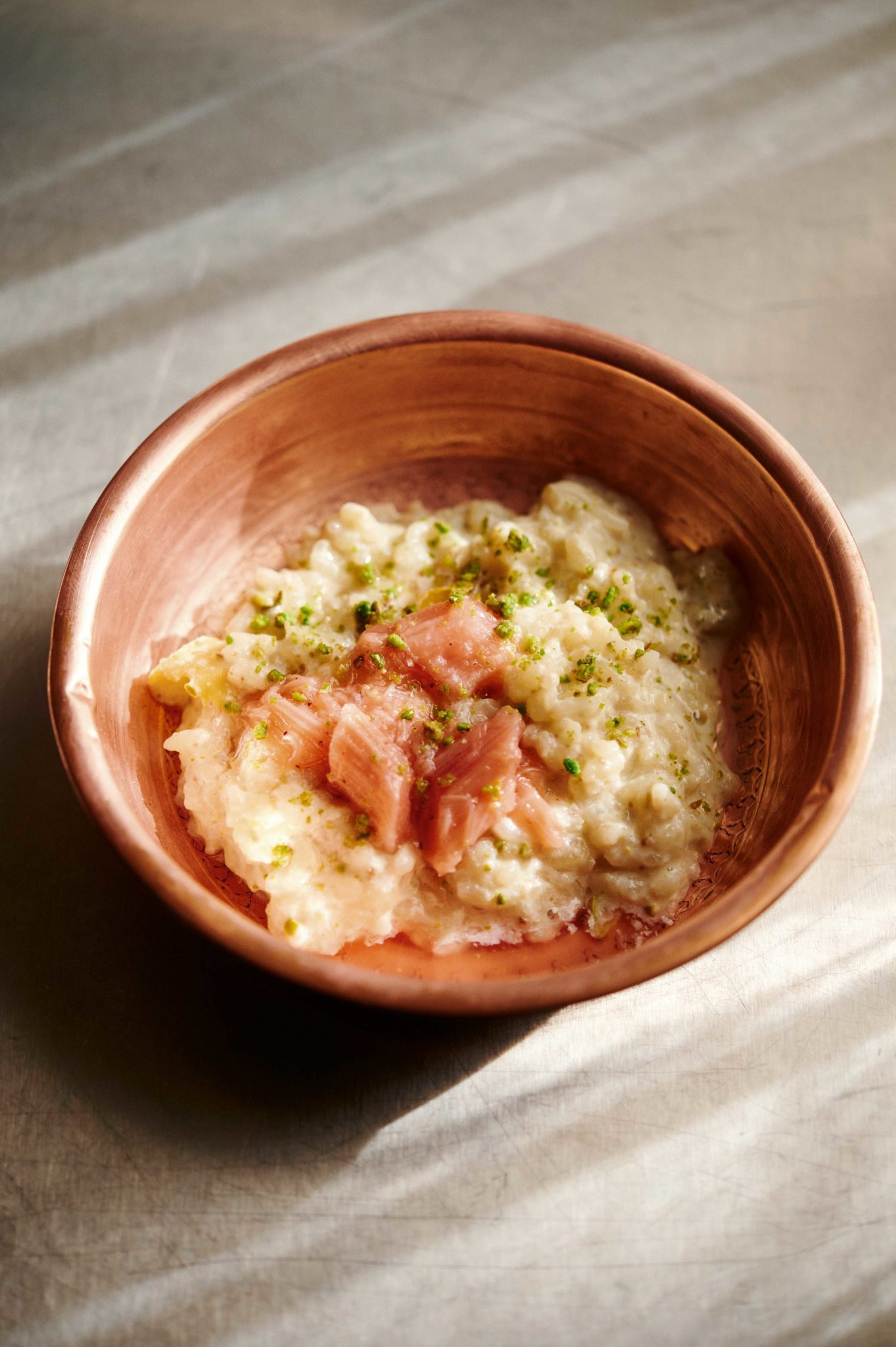 Moro Rice Pudding & Rhubarb Recipe | Easy Dessert