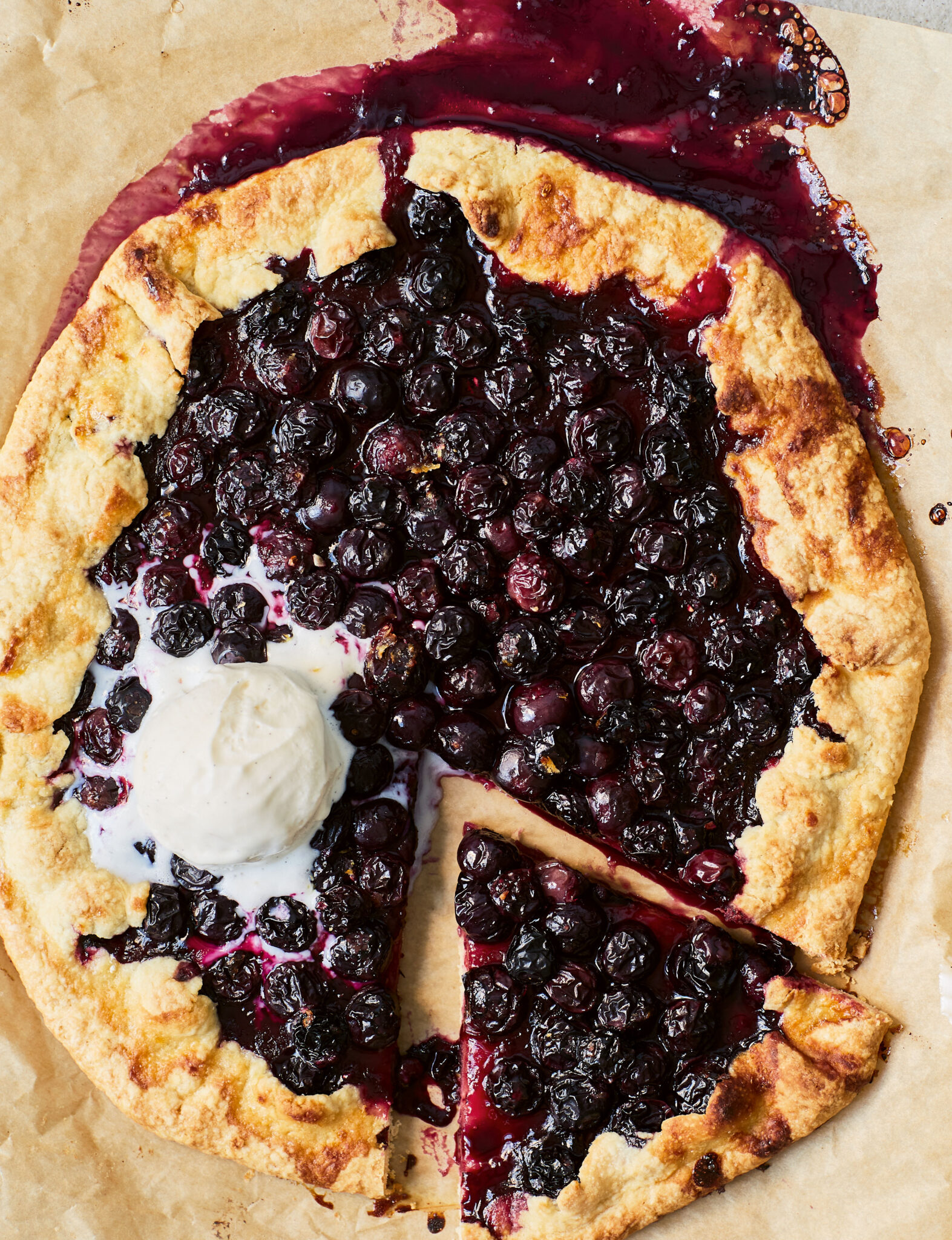 Max La Manna Blueberry Ginger Galette Recipe | Easy Galette
