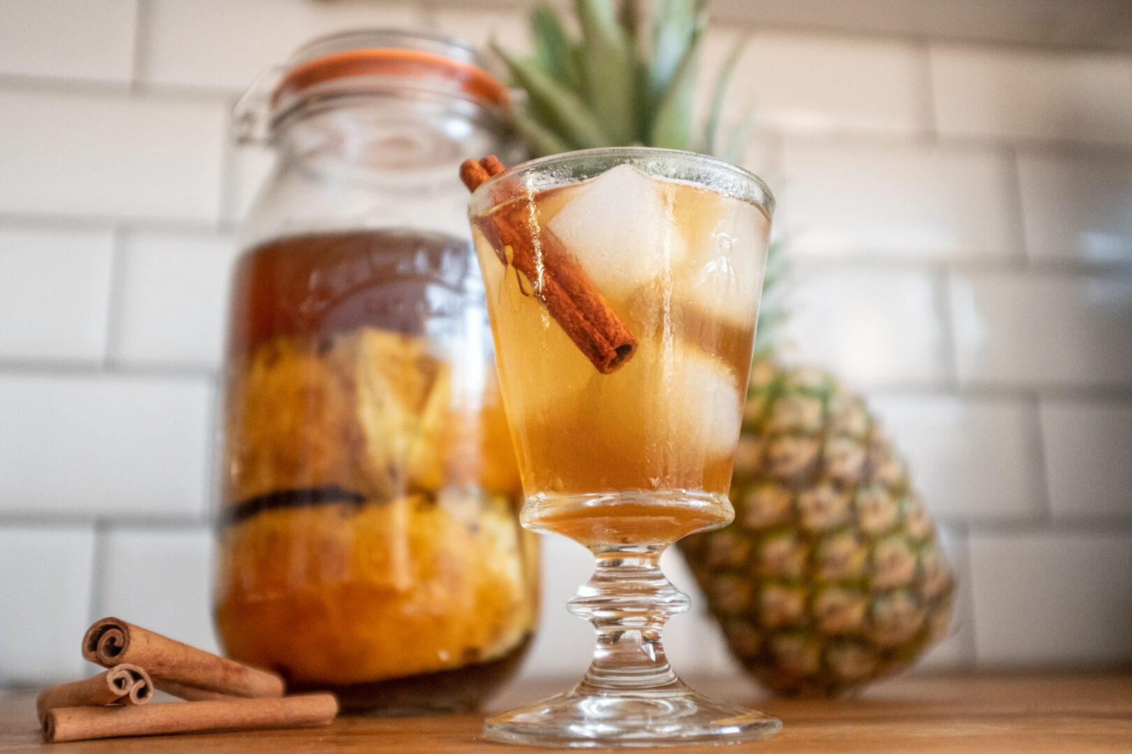 Pineapple and Cinnamon Tepache Recipe | Easy Fermented Drinks