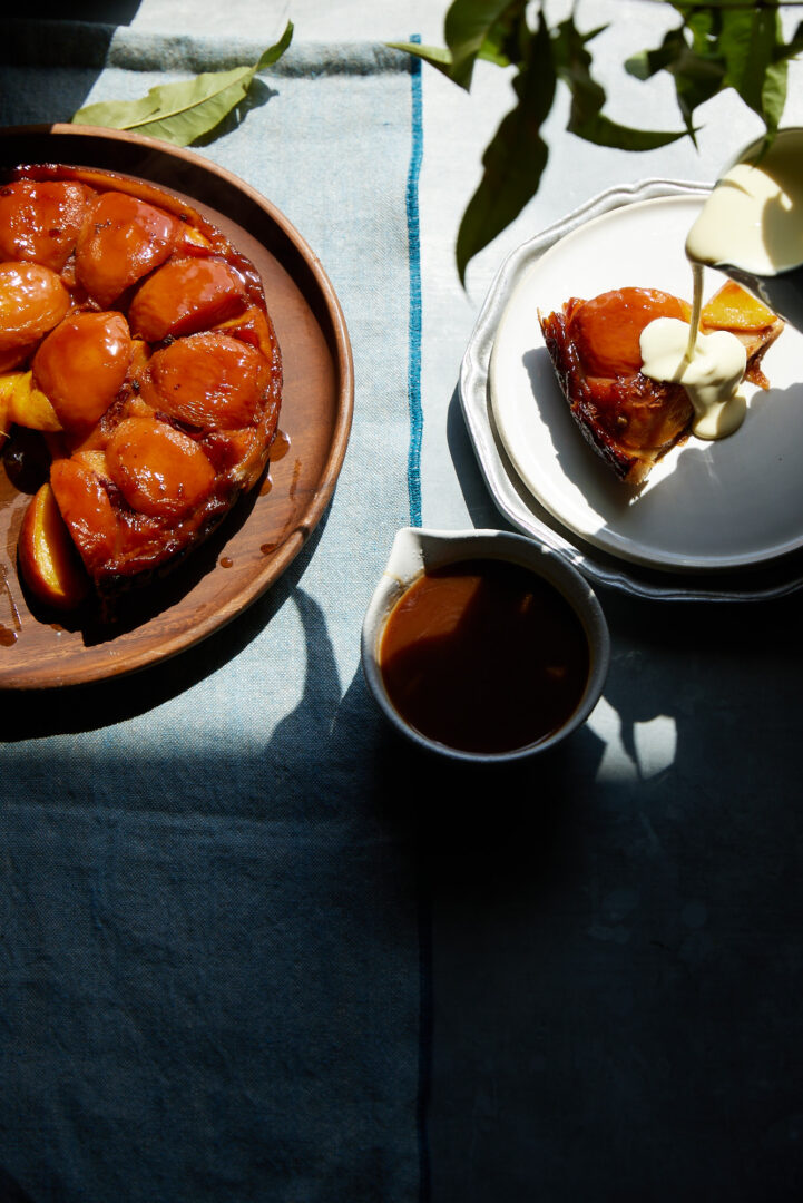 Violet Bakery Peach Tarte Tatin Recipe | Claire Ptak
