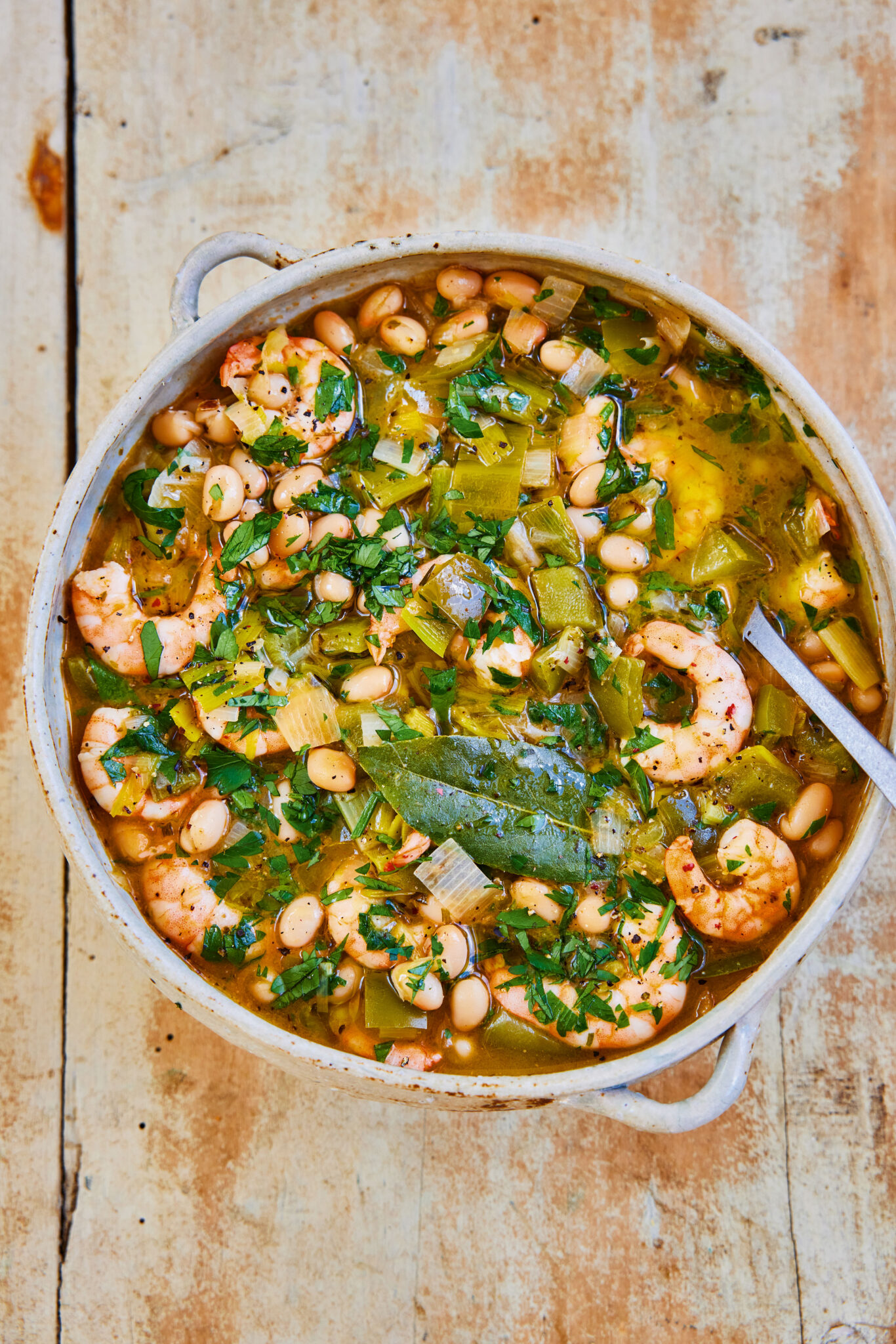 Dr Rupy's Cajun Style Beans and Prawns | Easy One-Pot Recipe
