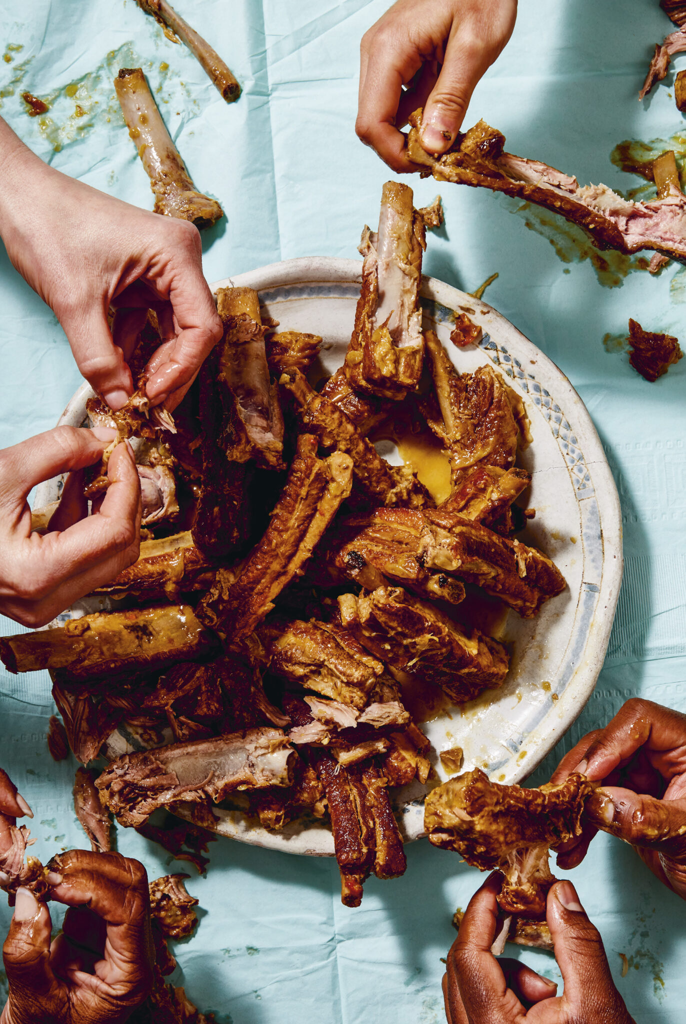 Andi Oliver Caribbean Ginger Rum Pork Ribs Recipe | Pepperpot Diaries