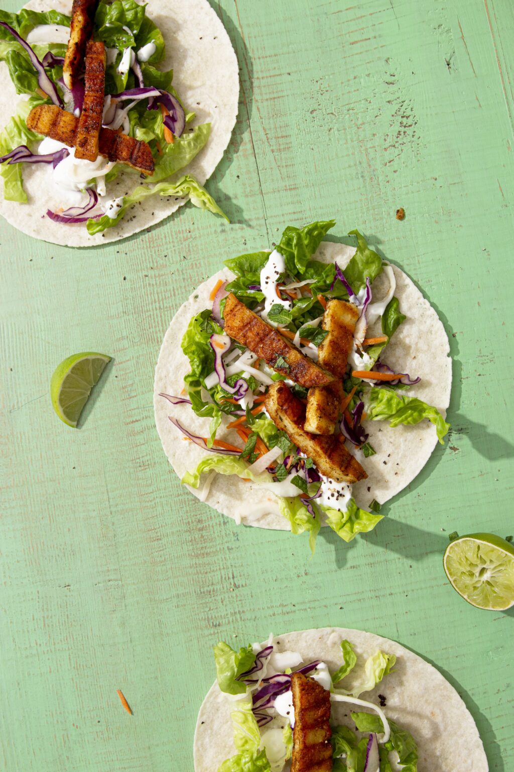 Mimi Harrison Mini Spiced Halloumi Wraps | Budget Recipes