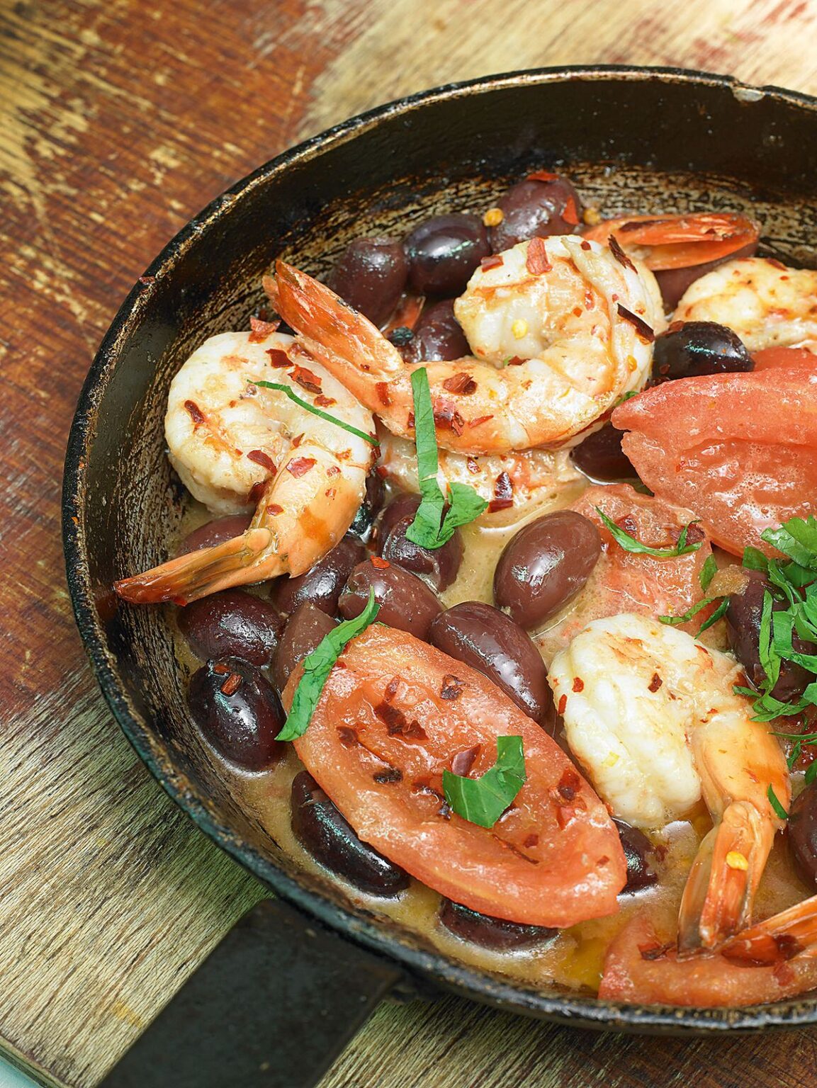 Ottolenghi Buttered Prawns with Tomatoes | Ottolenghi Seafood
