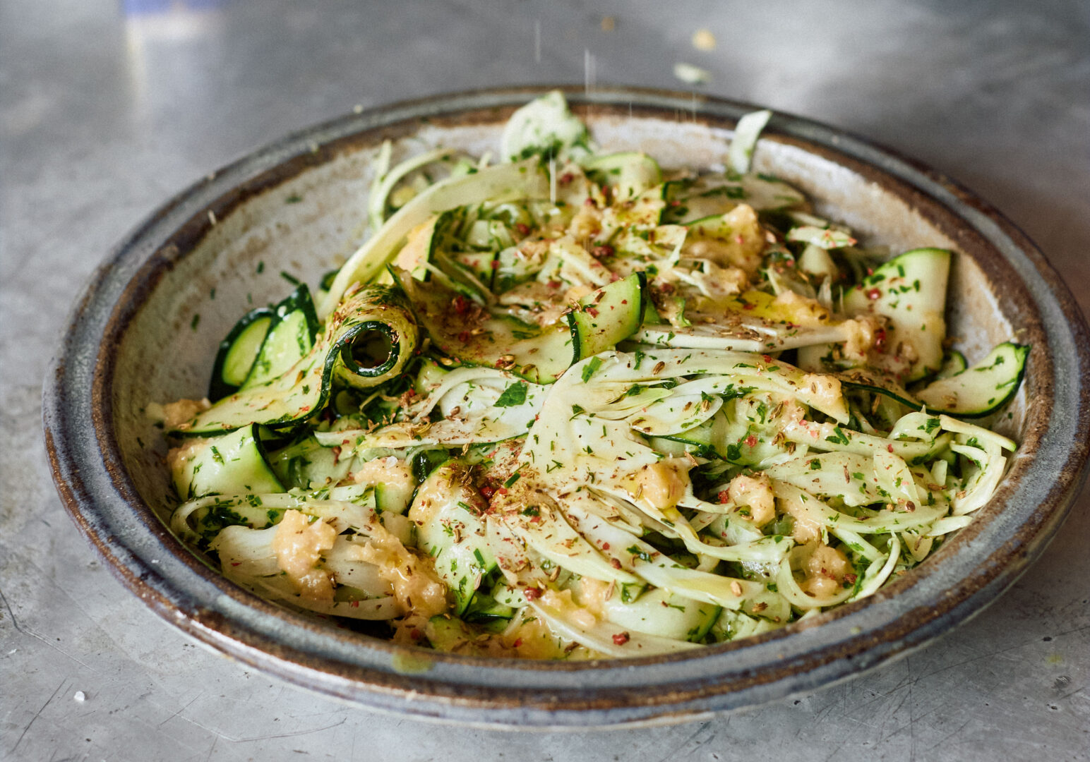 Ottolenghi Test Kitchen Fennel and Courgette Salad | Shelf Love