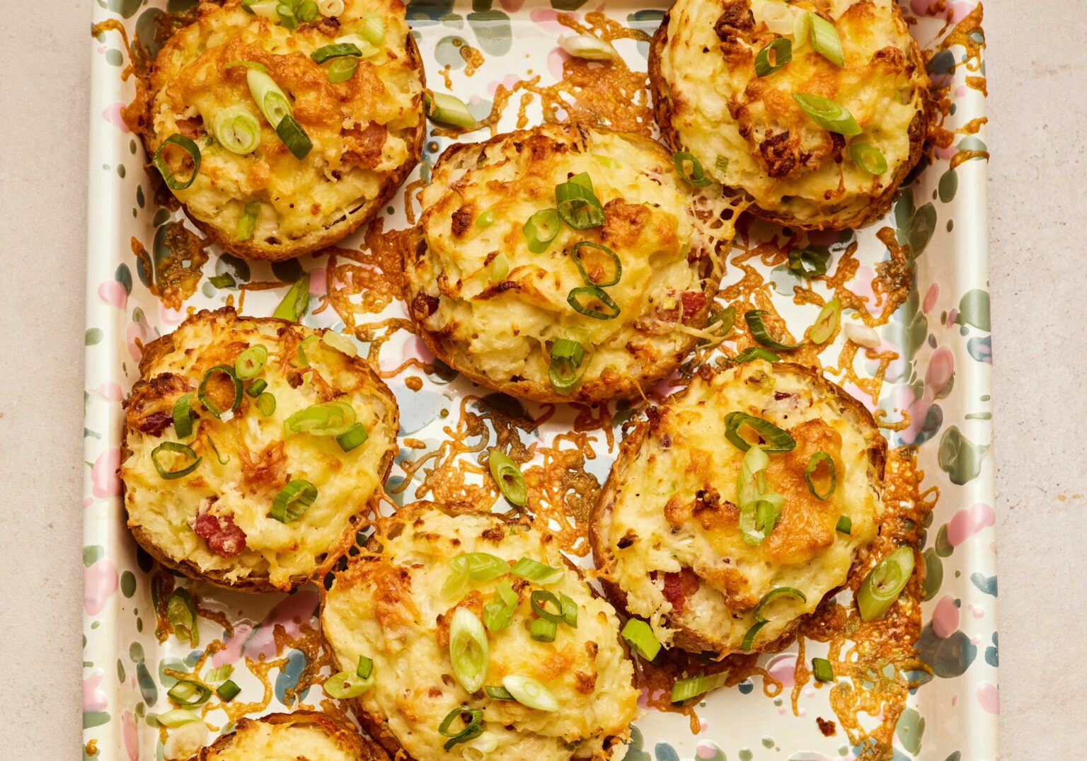 Jane's Patisserie Loaded Potato Skins Recipe | Baked Potato Skins