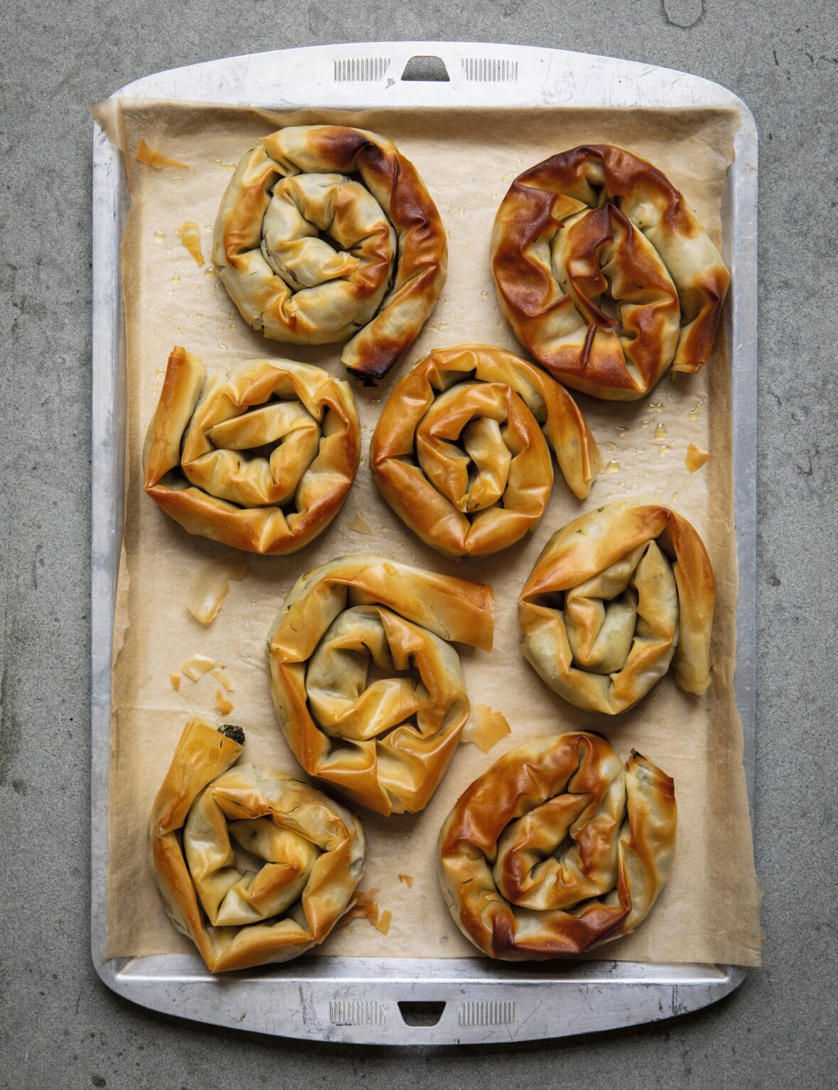 Feta and Spinach Filo Swirls Recipe | The Batch Lady