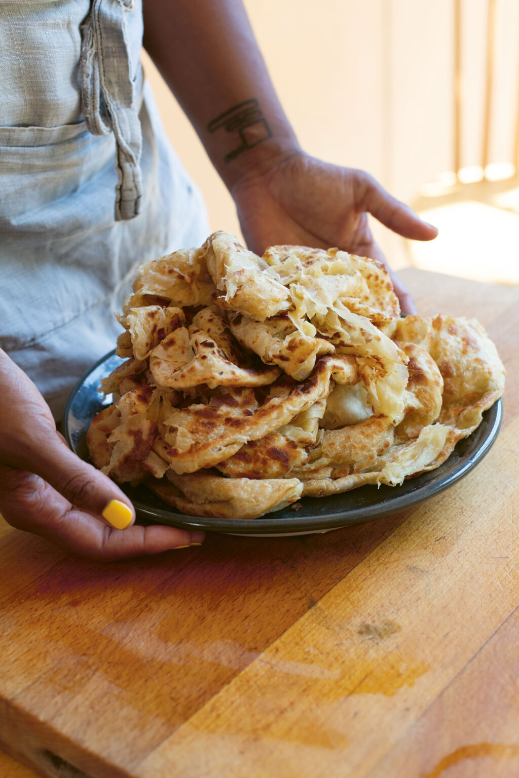 Marie Mitchell Caribbean Roti Recipe