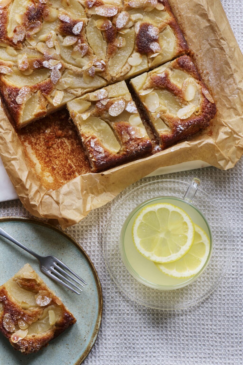 Primrose Bakery Bakewell Slice Recipe | Bakewell Tart Traybake