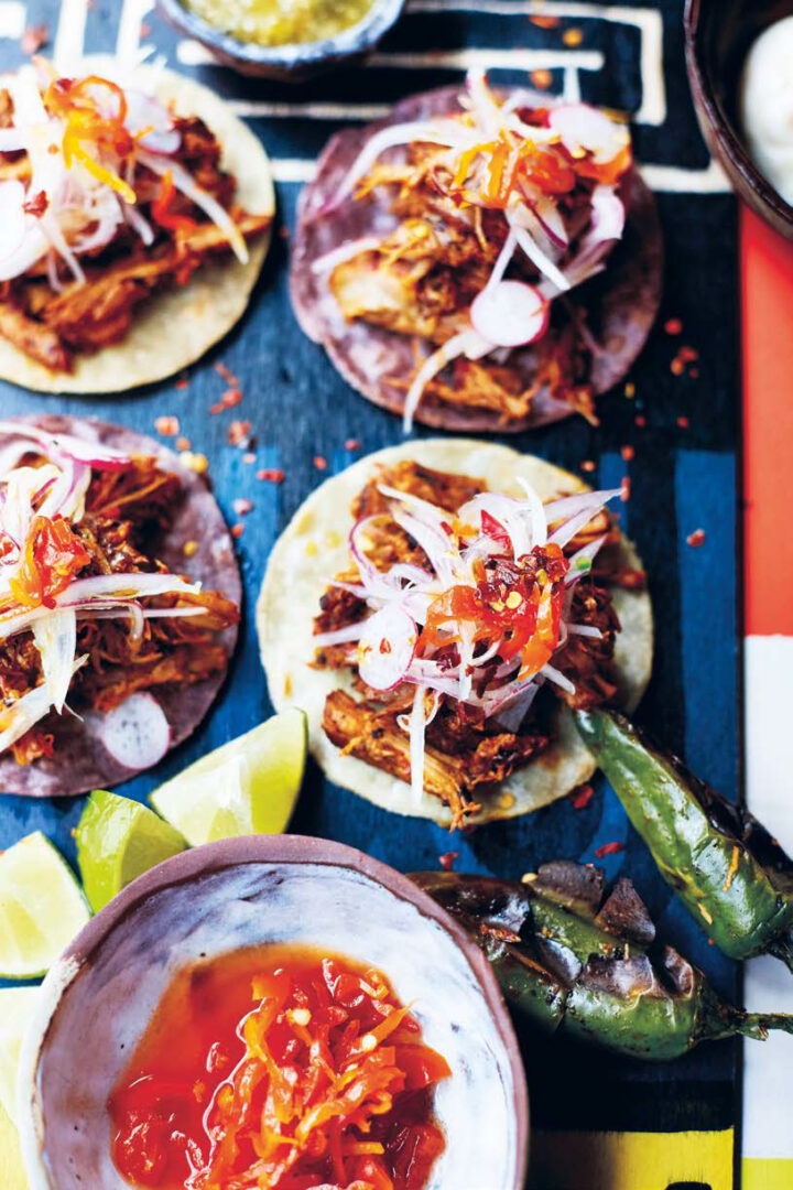 Cochinita Pork Pibil, X Ni Pek and Sour Orange Tacos Recipe