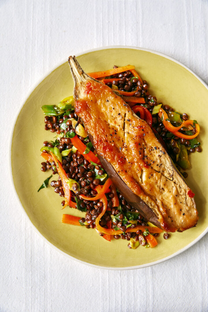 Ottolenghi Lemon and Aubergine Risotto Recipe | Summer Risotto