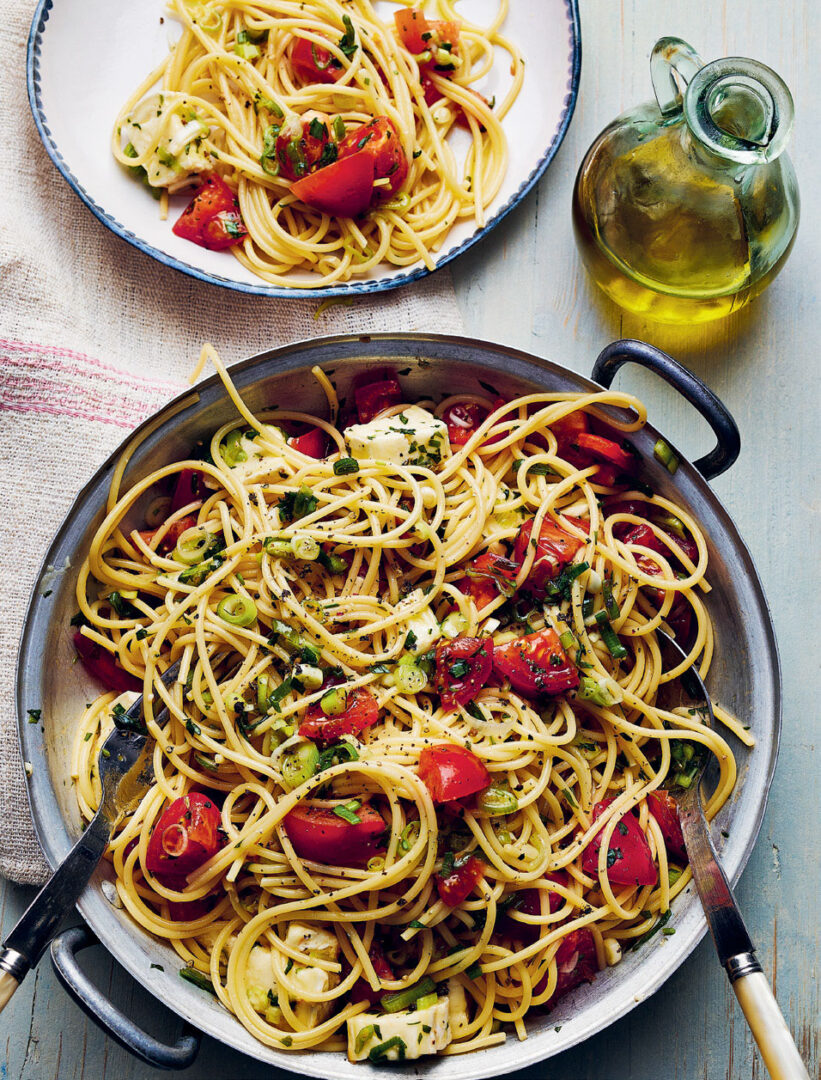 Brie & Tomato Pasta Recipe | John & Lisa's Weekend Kitchen ITV