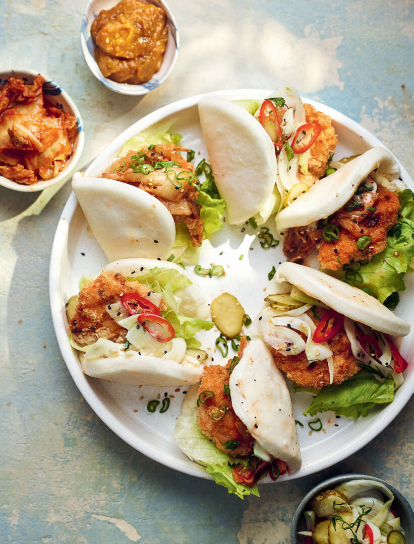 Shrimp Patty Bao Buns Recipe | John and Lisa's Weekend Kitchen ITV