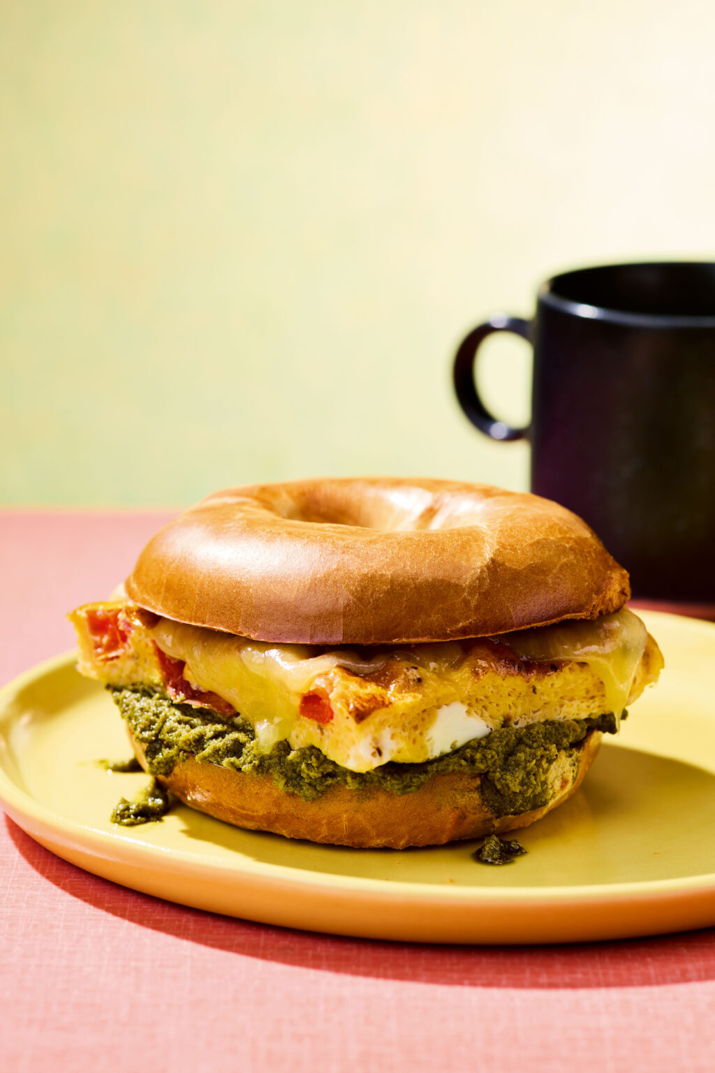 Prep-ahead Breakfast Bagels Recipe | High Protein Breakfast