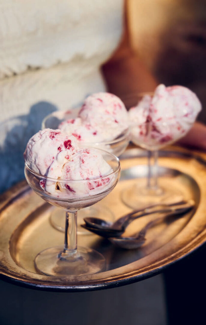 No-churn Raspberry Ice Cream Recipe | No Ice Cream Machine Required