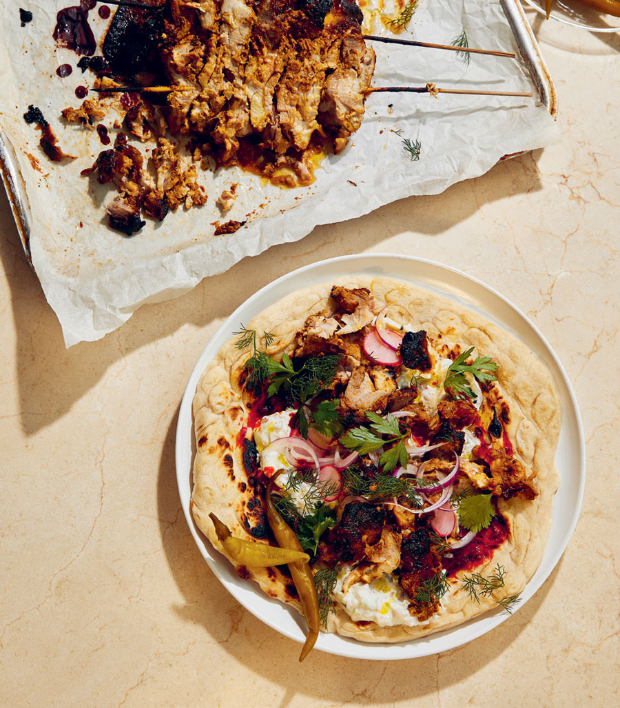Gurdeep Loyal's Herby-Harissa Shawarma Recipe