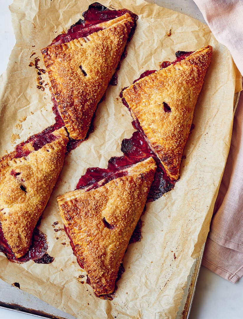 Berry Turnovers Recipe | Easy Puff Pastry Sheet Recipe