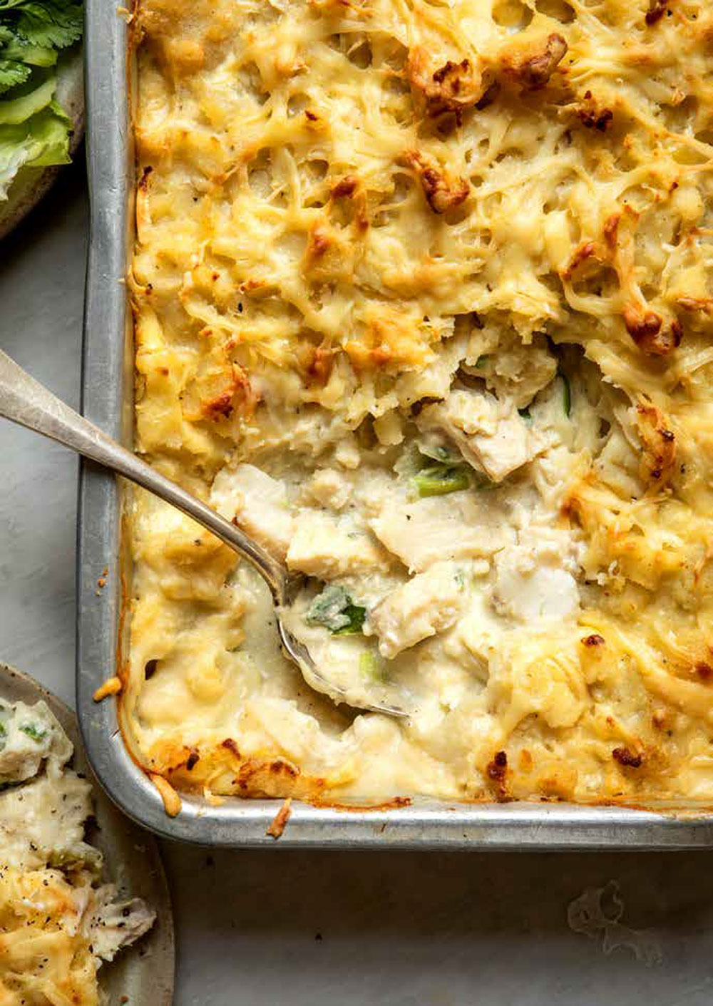 The Batch Lady's Herby Chicken, Leek and Mushroom Casserole Recipe