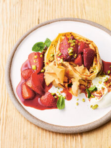 Jamie Oliver's Strawberry Filo Tarts Recipe | Eat Yourself Healthy ...